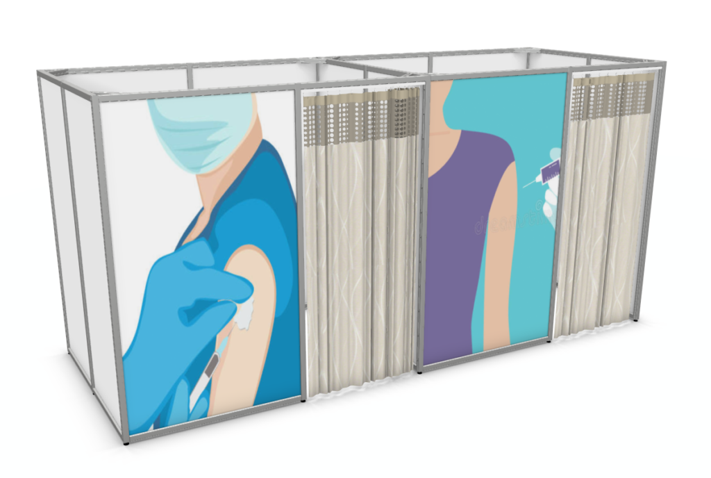 Vaccination Booth - T.C. Millwork