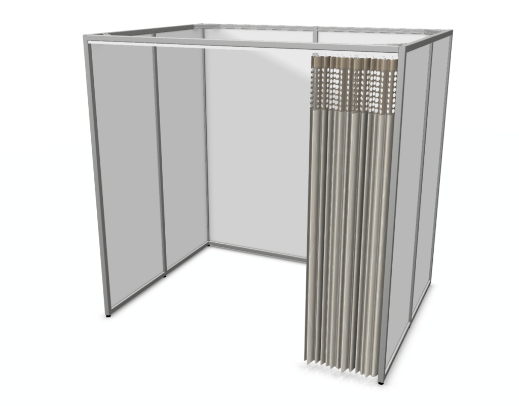 Vaccination Booth - T.C. Millwork